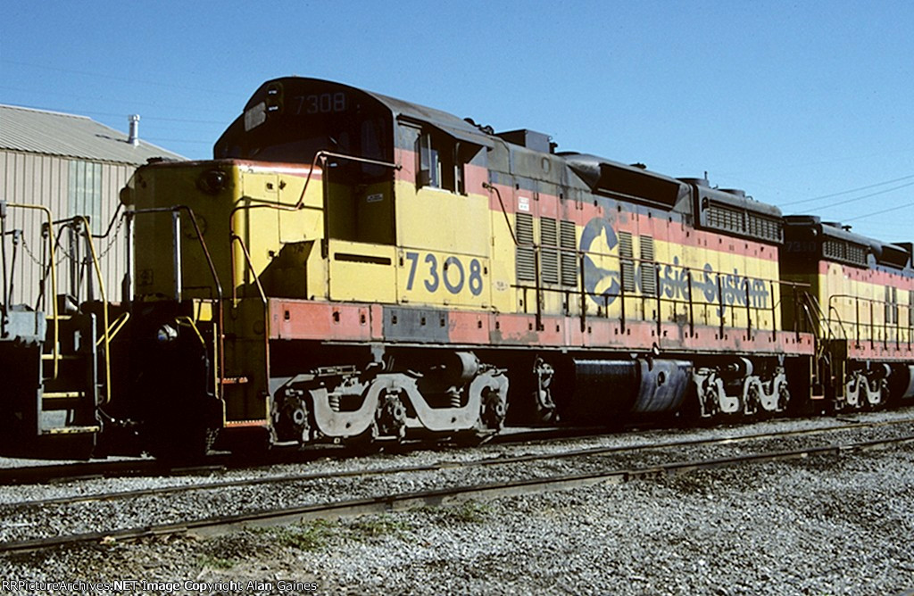 C&O SD18 7308